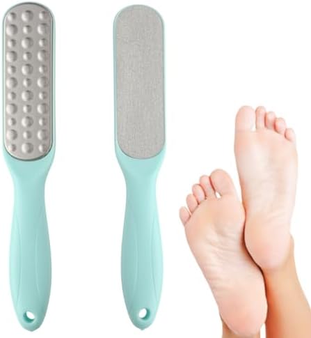 Amazon.com : 2 Pcs Stainless Steel Foot File, Dual Sided Foot File ...