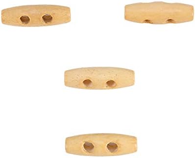 Toggle Buttons for Sweaters, Coat Duffle Toggle Wood Horn 20mm Sewing ...