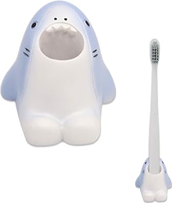 Amazon.com: Cute Cartoon Toothbrush Holder for Kids, Fun Resin Pen ...