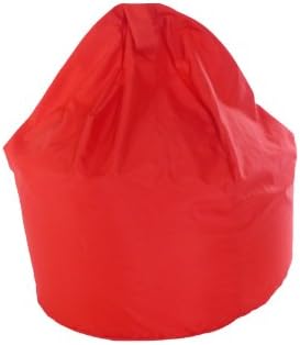 LARGE SIZE Indoor & Outdoor Red Bean Bag With Beans : Amazon.co.uk
