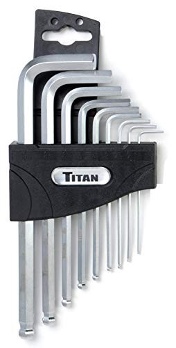 Titan TIT12736 9 Piece Metric Detent Ball Hex Key Set – BigaMart