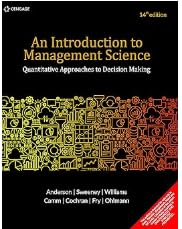 Buy An Introduction to Management Science Quantitative Approaches to ...