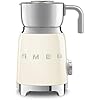 Smeg MFF01CREU Mousseur à Lait électrique, Acier allié, Ivoire : Amazon ...