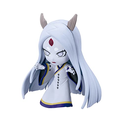Chibi Masters Bandai Kaguya tsutsuki Anime Figure | 8cm Anime Merch ...