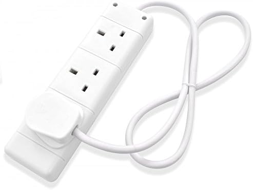 rhinocables 3 Gang Extension Lead for 3 Pin UK Plugs, 13 Amp 3 Way ...