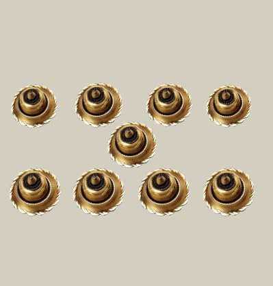 Pekt Locks Brass Flower Doom Door Accessory with Matte Diamond Cut ...