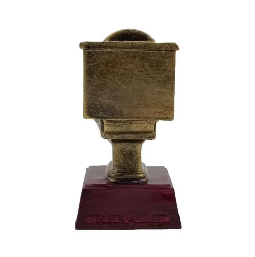 Snapklik.com : Gold Toilet Bowl Trophy - 6 Inch Tall Turd Place Award ...