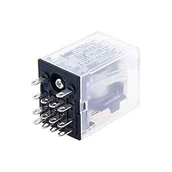 1PCS LED MY4 General Purpose Relay 4pdt,14pins Relais AC/DC 12V 24V 36V 48V 110V 220V 380V MY4NJ ...