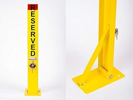 IBS Heavy Duty Foldable Parking Lock for Driveways Garage - High ...