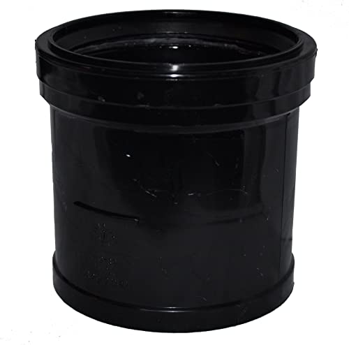 Single Socket Pushfit Soil Pipe Coupling – Black – BigaMart