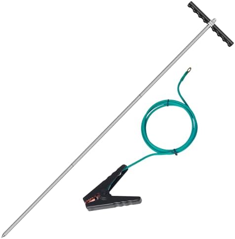 Amazon.com : 48" Soil Probe Rod,2IN1 Solid Probing Ground Rod 304 ...