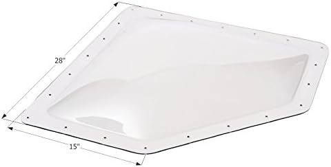 Amazon.com: RecPro RV Skylight Cover Bubble (24" x 12") | Angled Corner ...
