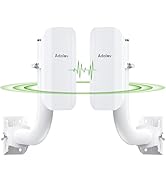Amazon.com: Wireless Bridge with 2 Bracket Mounts, 3KM 5.8G Point to ...