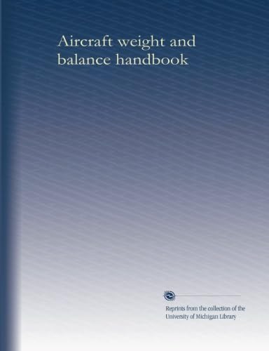 Amazon.com: Aircraft weight and balance handbook: Unknown, .: Books