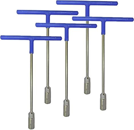 Dumdaar Heavy duty 5pc Hex T Spanner set (8mm 9mm 10mm 11mm and 12mm ...