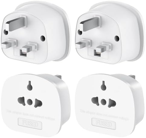 US to UK Plug Adapter | UK Safety Standards | MyTravelPal® USA to UK ...