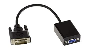 DVI Male Active Adapter (DVI-D 24+1) to Female VGA (SUB 15). to Connect ...