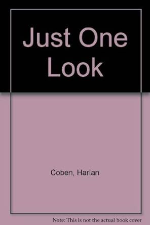 Just One Look: 9785558603002: Amazon.com: Books