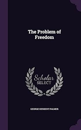 Buy The Problem of Freedom Book Online at Low Prices in India | The ...