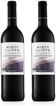Amazon.com : Misty Cliffs Premium Non-Alcoholic Cabernet Sauvignon ...