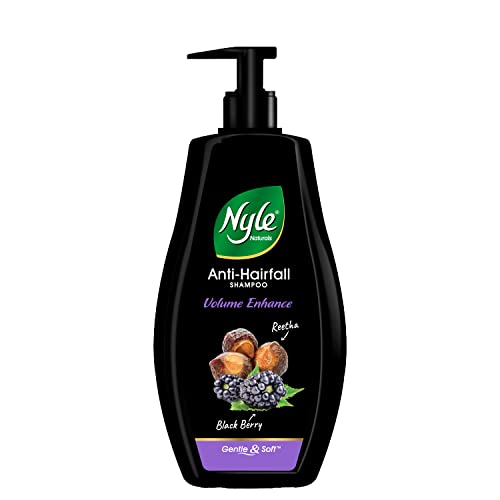 Nyle Naturals Volume Enhance Anti Hairfall Shampoo, With Reetha And ...