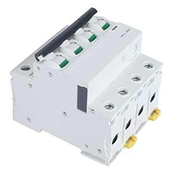 Circuits Breakers, 4P Secure Protection AC 400V 63A Circuit Breaker Switch MCB Low Voltage for ...