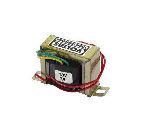 18V 1A Step Down Transformer 230V AC to 18-0-18V AC : Amazon.in ...