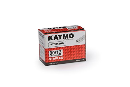Buy Kaymo 80 Series 8012 Heavy Duty Staple (1000 Pieces, Silver) Online ...