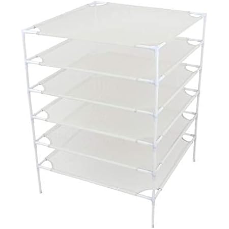 Amazon.com: CASOLLY 6 Layer Sweater Drying Rack Mesh Foldable,Stackable ...