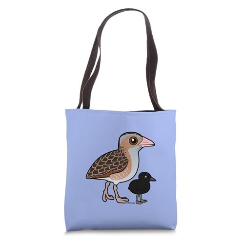 Cute Corn Crake by Birdorable