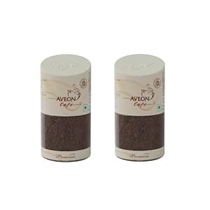 Aveon Cafe Premium Instant Coffee - 50g Jar (Pack of 2) | Finely ...