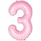 Amazon.com: 40 Inch Pink Numbers Birthday Party Decorations Helium Foil ...