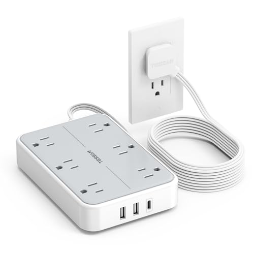 Power Tower Surge Protector With AC Outlets USB (1 USB-C),, 06/28/2024