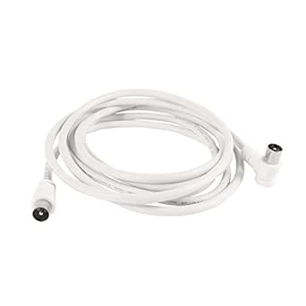 3NH® 10ft TV Lead Shielded Aerial Coaxial Cable RF Fly Male to Male ...