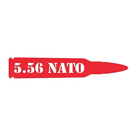 Amazon.com: EW Designs 5.56 NATO Bullet Sticker Die Cut Decal .223 ...