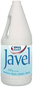 JAVEL 2,6% - ONYX - 2 Litres : Amazon.fr: Hygiène et Santé