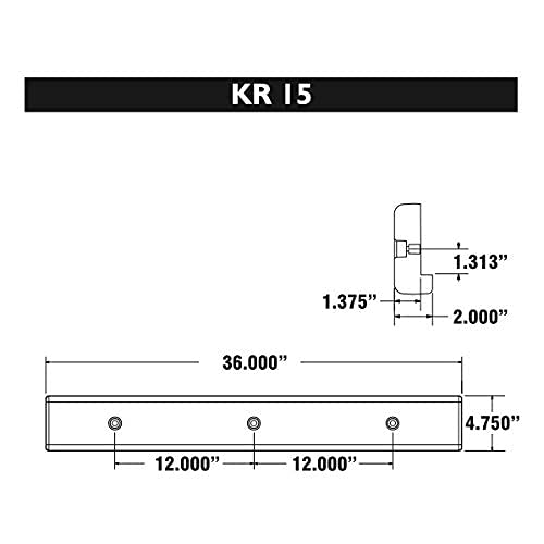 Snapklik.com : RITE-HITE K & R Manufacturing KR15 3 Post Boat Dock Bumper