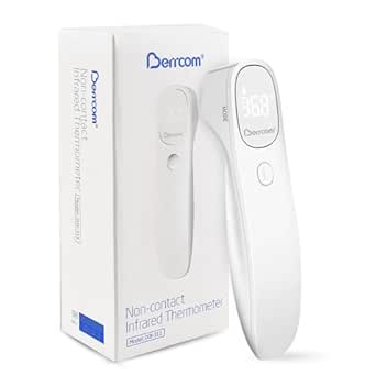 Berrcom Non Contact Infrared Forehead Thermometer for Adults and Kids ...