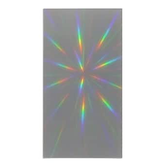 13,500 Lines/inch Diffraction Grating Sheet - Double Axis [1' x 6 ...