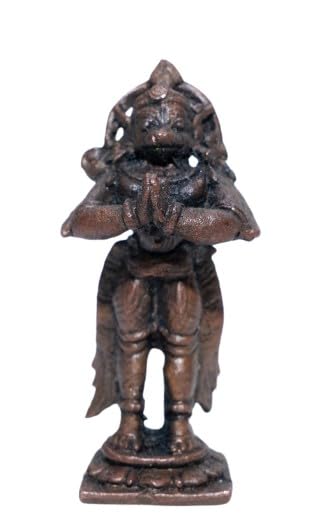 Buy Decorative Lord Hanuman Statue, Rustic Brown Finish Online at Low ...