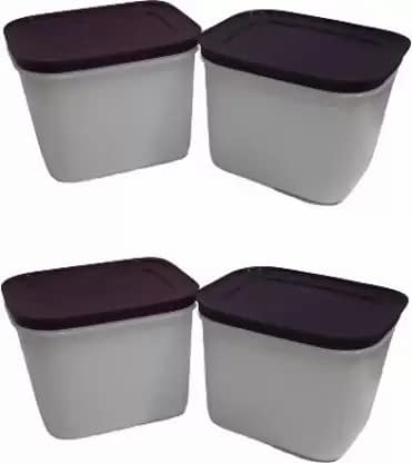 Buy Tupperware Plastic Container With Lid - 1000ml, 4 Pc, Online at Low ...