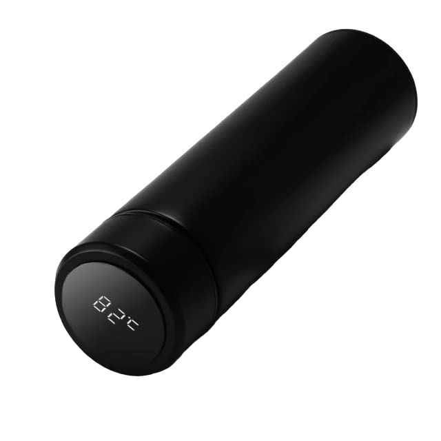 Aclix Temperature Smart Vacuum Insulated Thermos Water Bottle with LED Temperature Display 304 ...