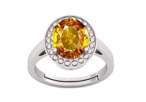 Buy Mahi Stones 4.00 Ratti Natural Yellow Sapphire (Pukhraj) Original ...