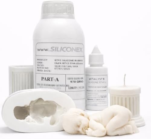 Siliconex Liquid Silicone Rubber Fast Cure Shore A 15 Hardness for Mold ...