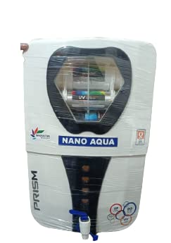 NANO AQUA RO+UV+ Alkaline+ TDS Control Type Water Purifier, White ...