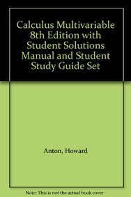 Amazon.com: Calculus Multivariable 8th Edition with Student Solutions Manual and Student Study ...