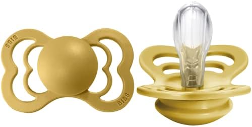 Amazon.com : BIBS Pacifiers 0-6 Months | 2-Pack Soothers | BPA-Free ...
