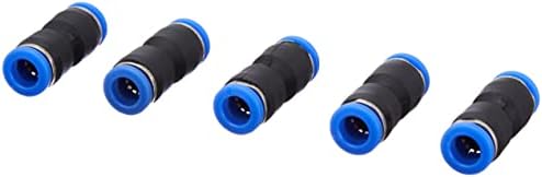 Pneumatic Straight Union 10mm x 10mm Push to Quick Connect Fittings ...