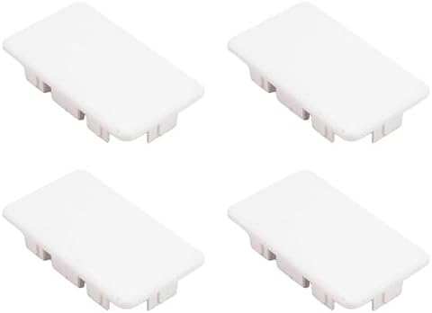 Valchemist Internal Vinyl End Caps White 2" x 3.5" PVC End Caps for ...