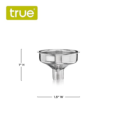 Snapklik.com : True Oracle Flask Funnel - Stainless Steel Funnel ...